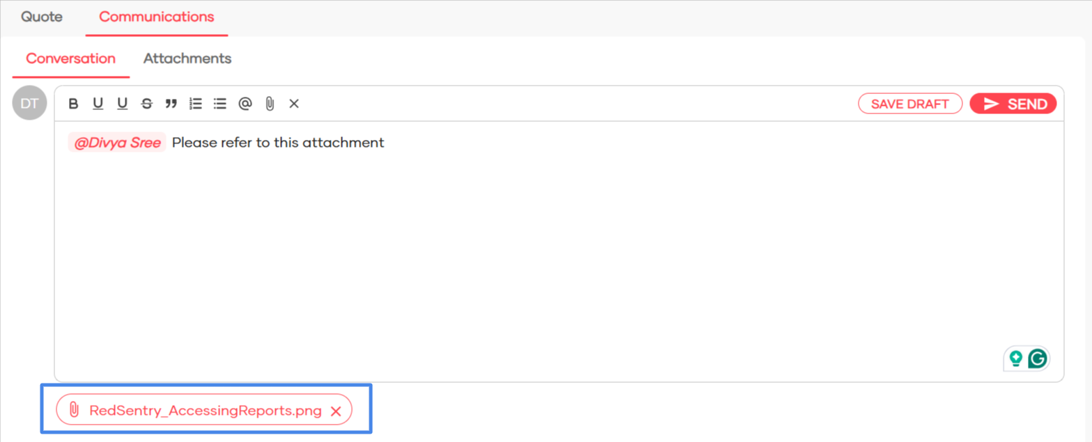 Communications – Red Sentry